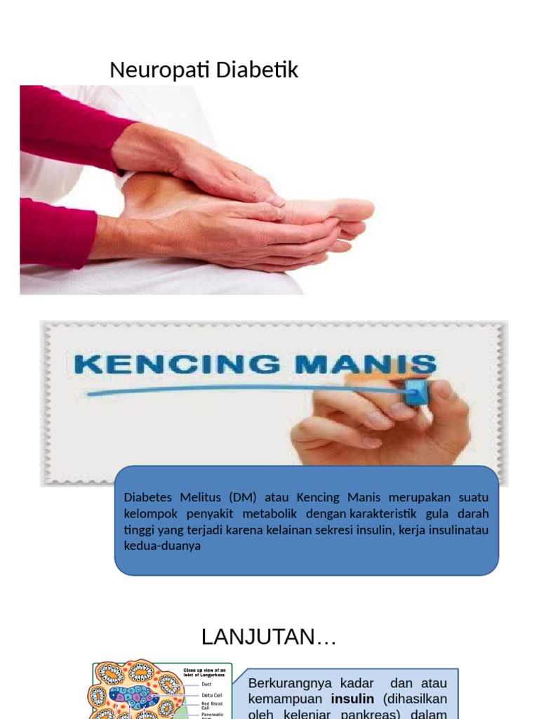 PPT Prolanis Neuropati Diabetik Intersip Bildan | PDF