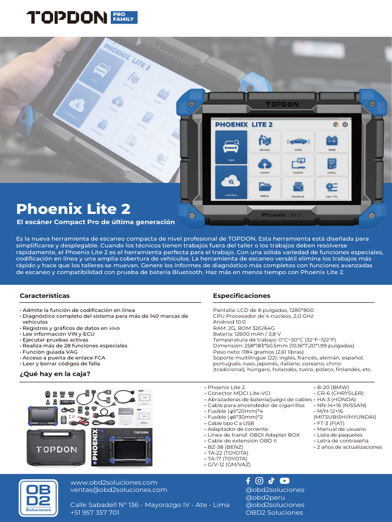 Phoenix Lite 2 - (2023) | PDF | Informática
