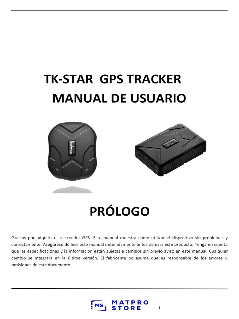 Manual GPS Tracker | PDF