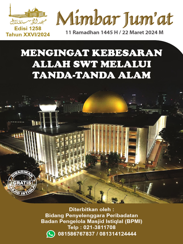 Mengingat Kebesaran Allah SWT Melalui Tanda-Tanda Alam | PDF