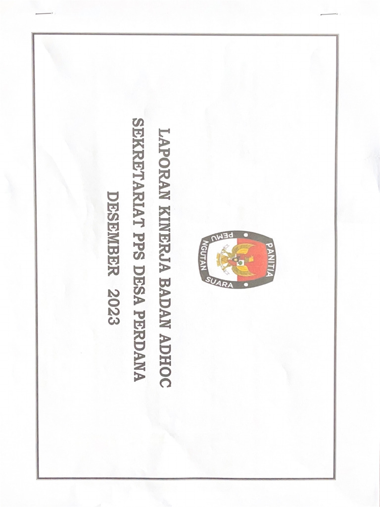 Lapkin Pps Perdana Desember 2023 | PDF