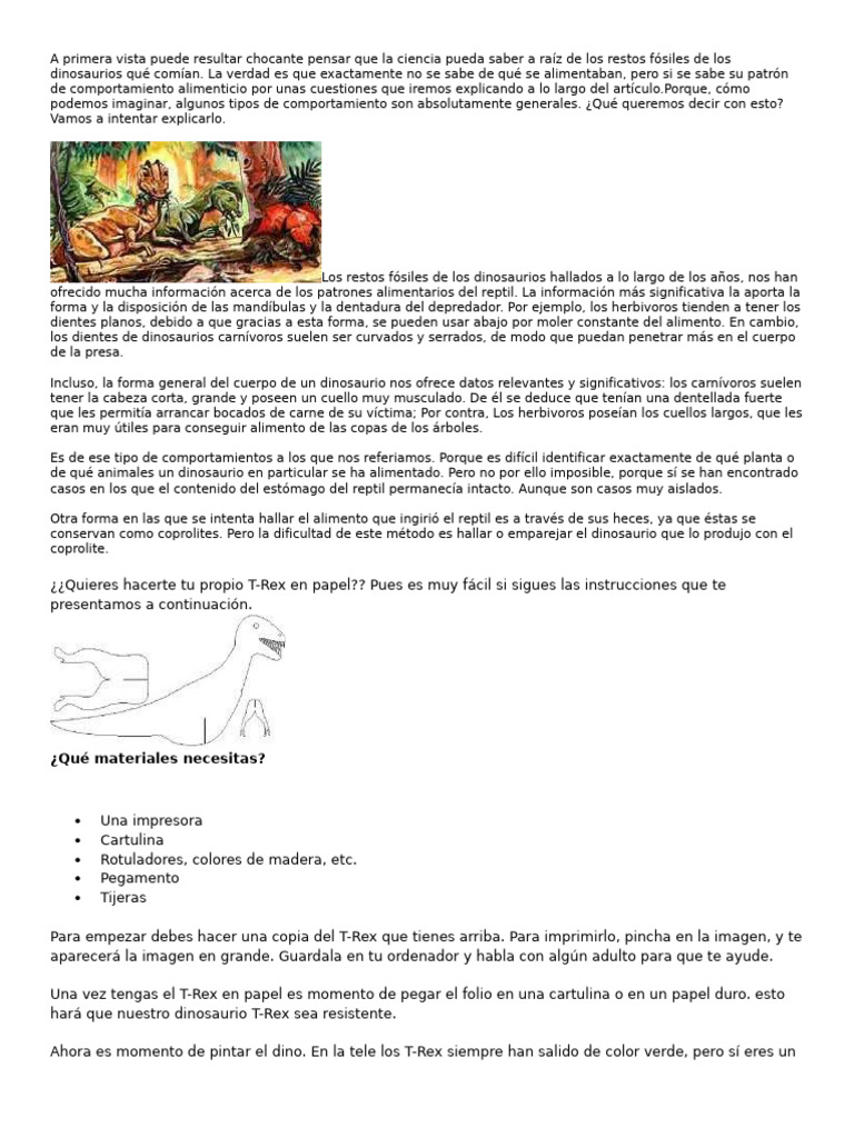Dinosaurios 3o Grado | PDF Dinosaurios 3o Grado | PDF