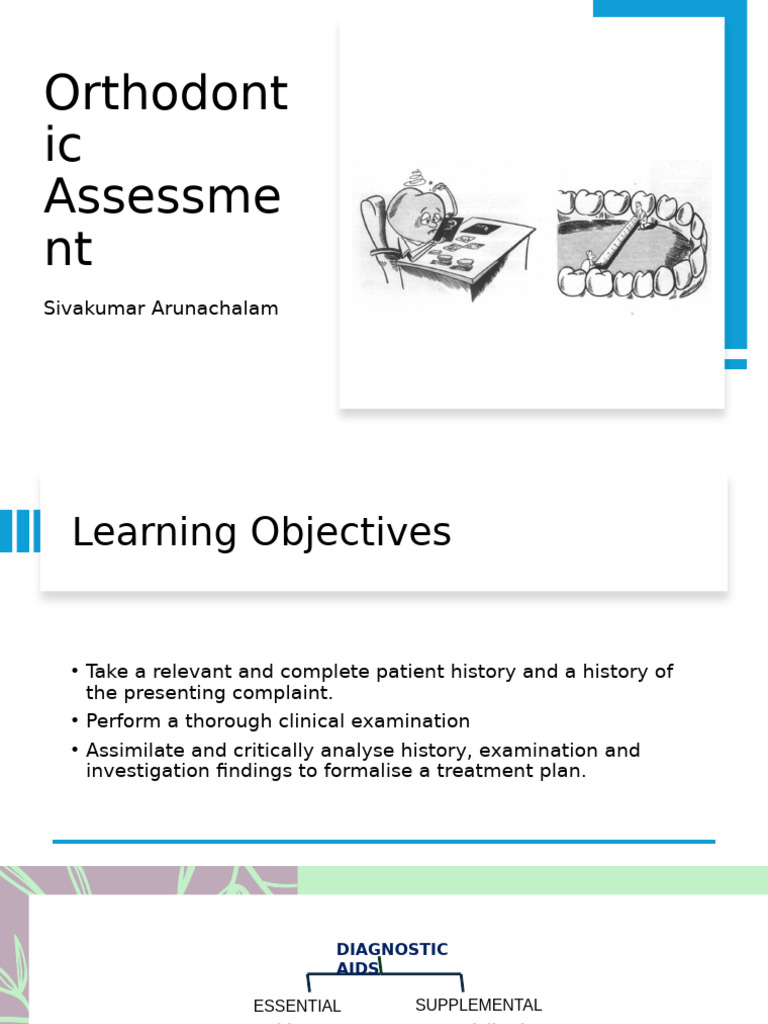Orthodontic Assessment | PDF