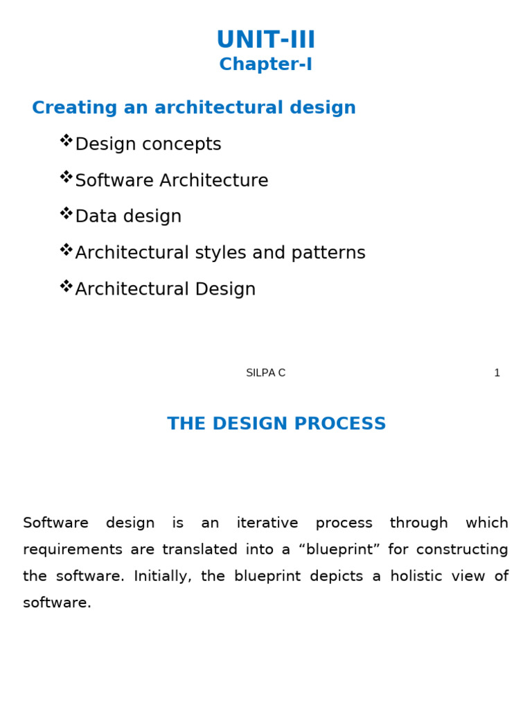 UNIT-III-Design Concepts | PDF