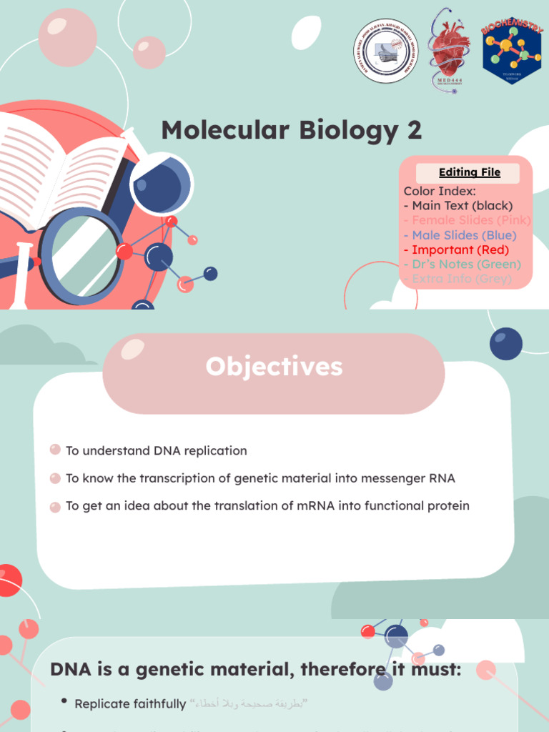 L5) Molecular Biology 2 | PDF