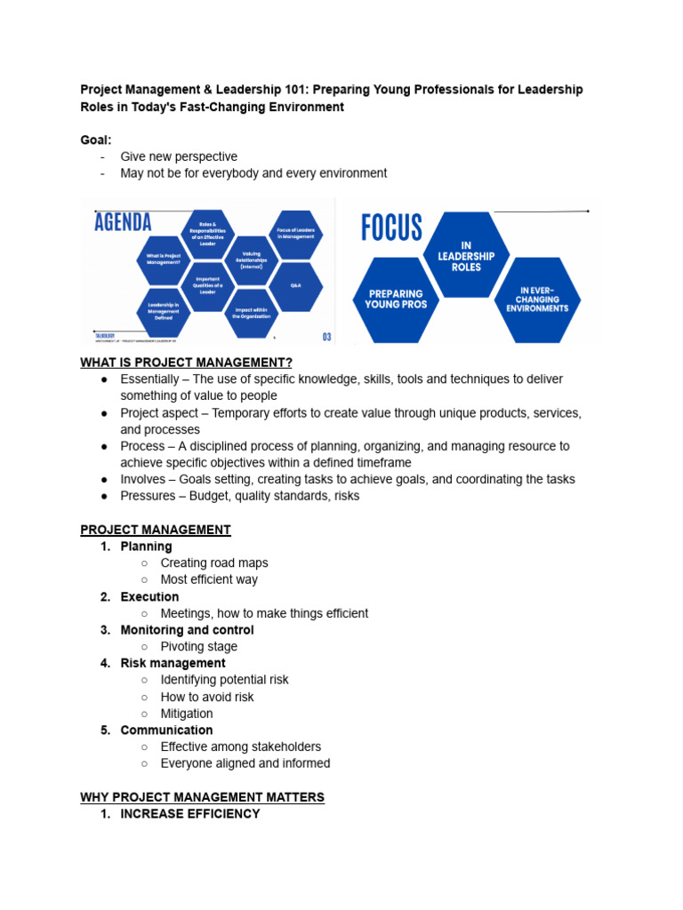 Project Management | PDF