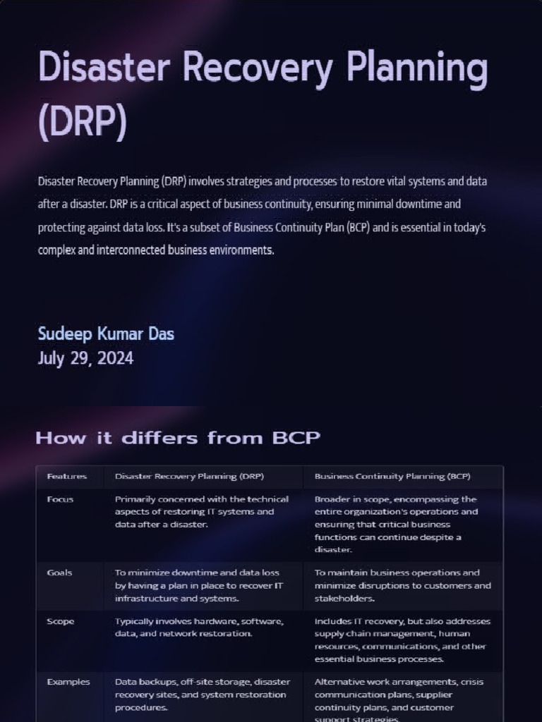 DRP Presentation | PDF