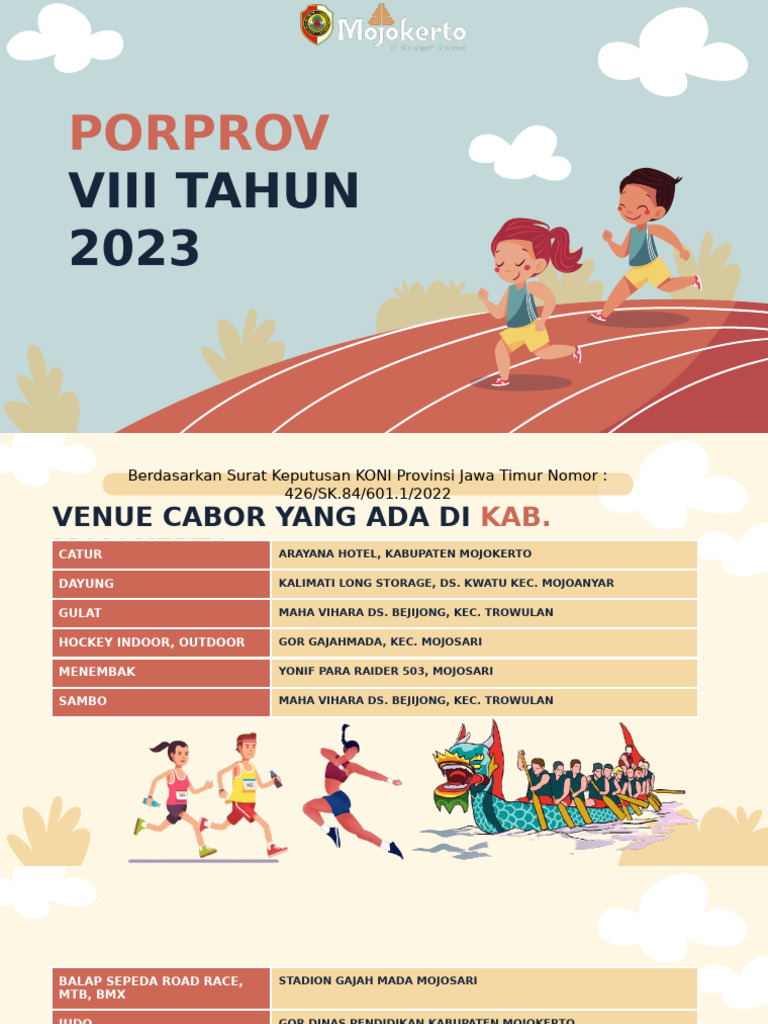Porprov Viii Tahun 2023 | PDF