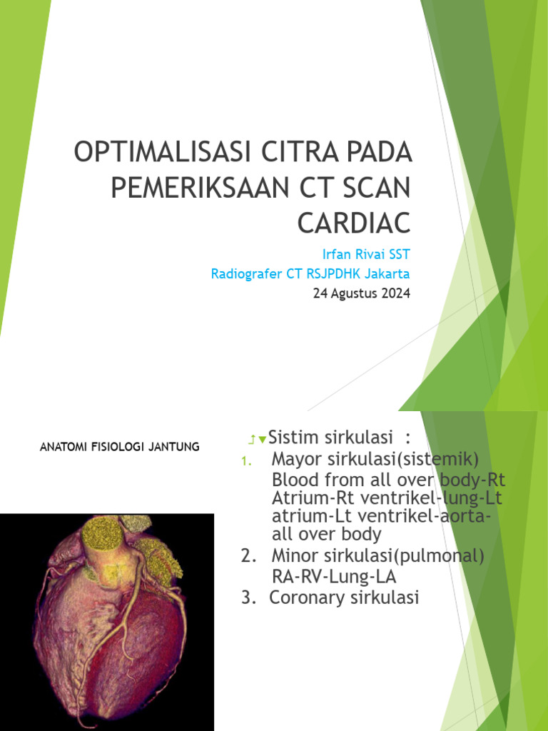 Optimalisasi Citra CT Cardiac | PDF