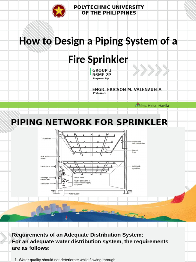 Fire Sprinkler System Design Guide | PDF | Fire Sprinkler System | Pipe (Fluid Conveyance)