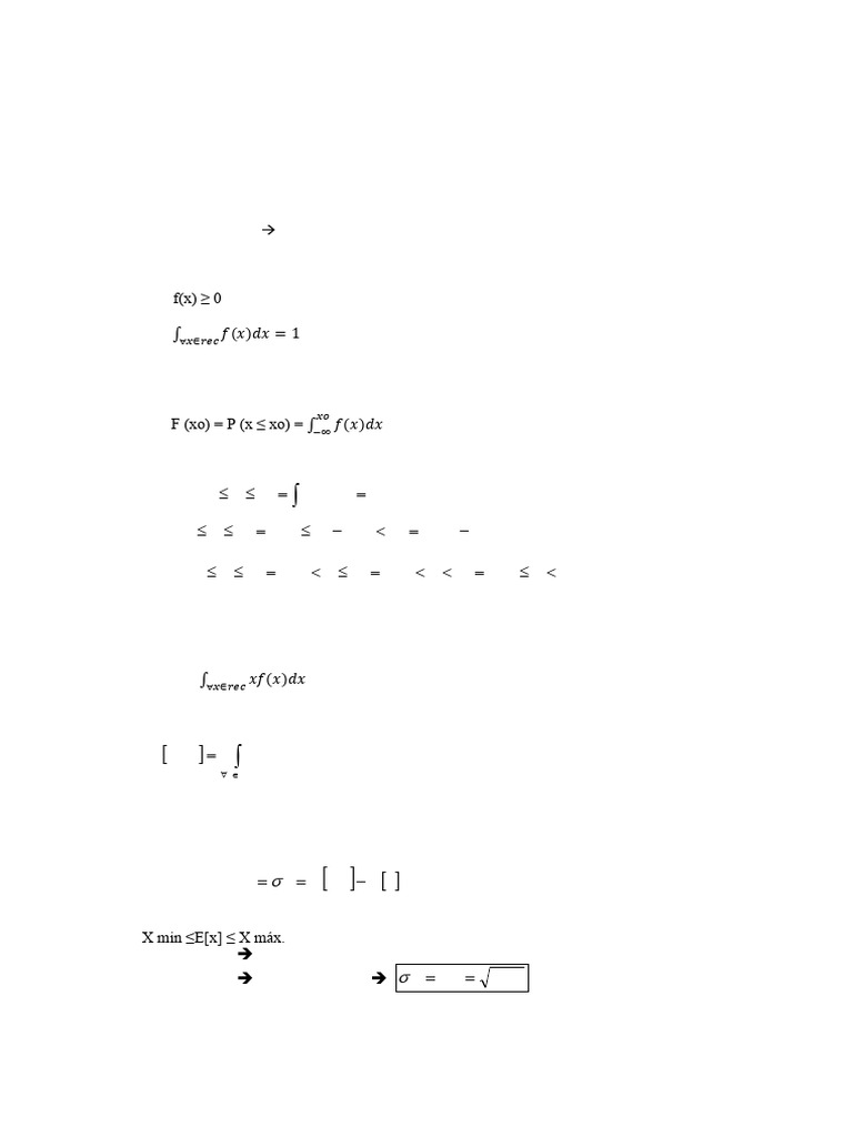 Usach V.A. Continuas Apunte y Ejercicios | PDF