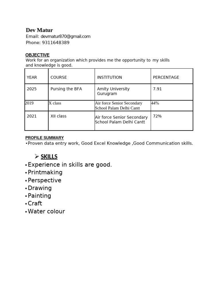 Arnav Resume | PDF