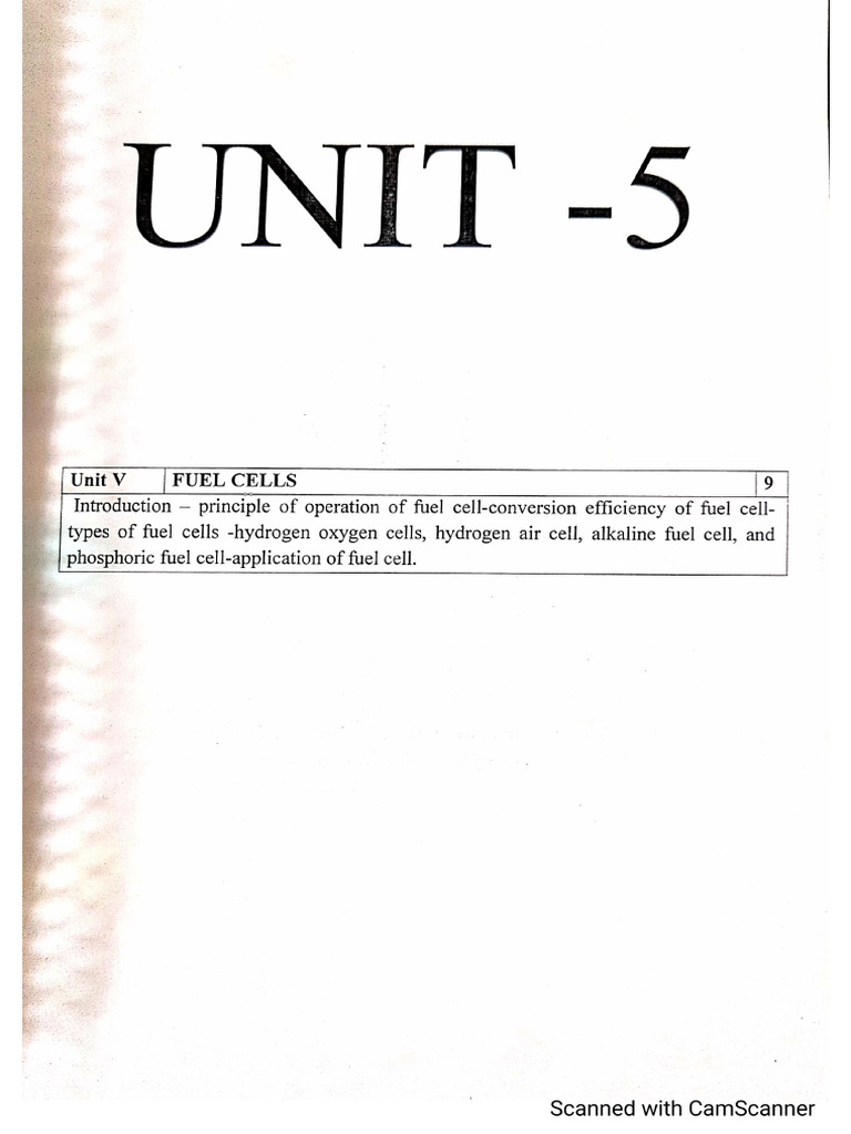 Unit 5 | PDF