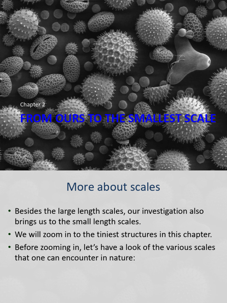 Ch02-From Ours To The Smallest Scale | PDF