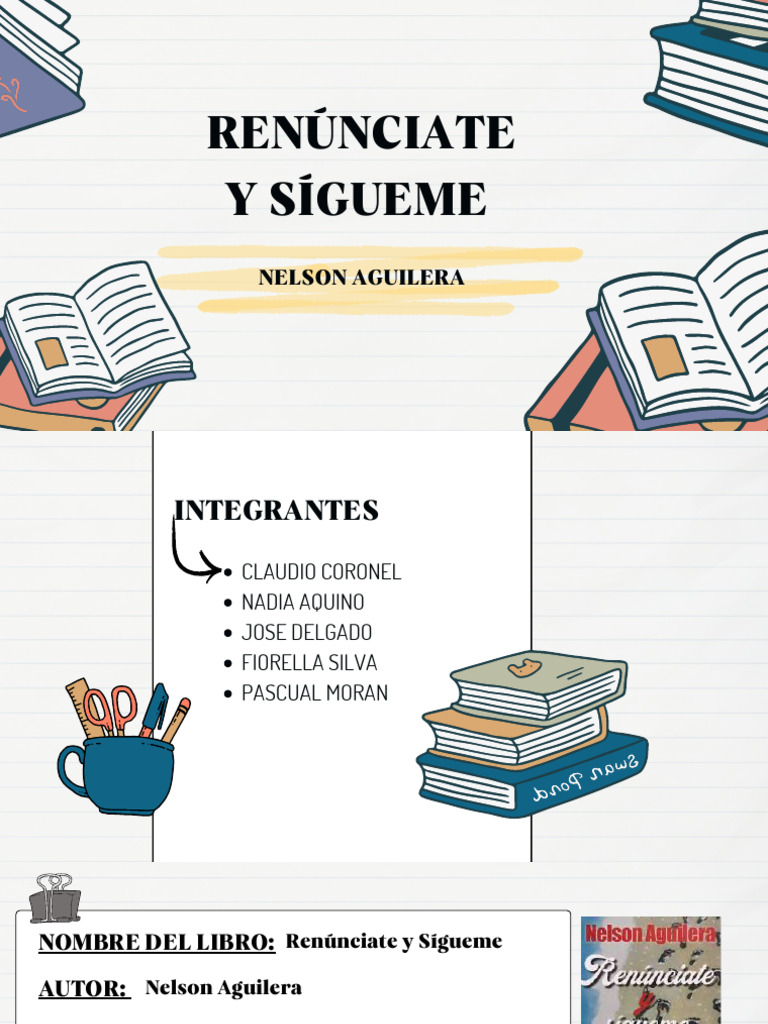 Renúnciate y Sígueme Proyecto de Extensión | PDF