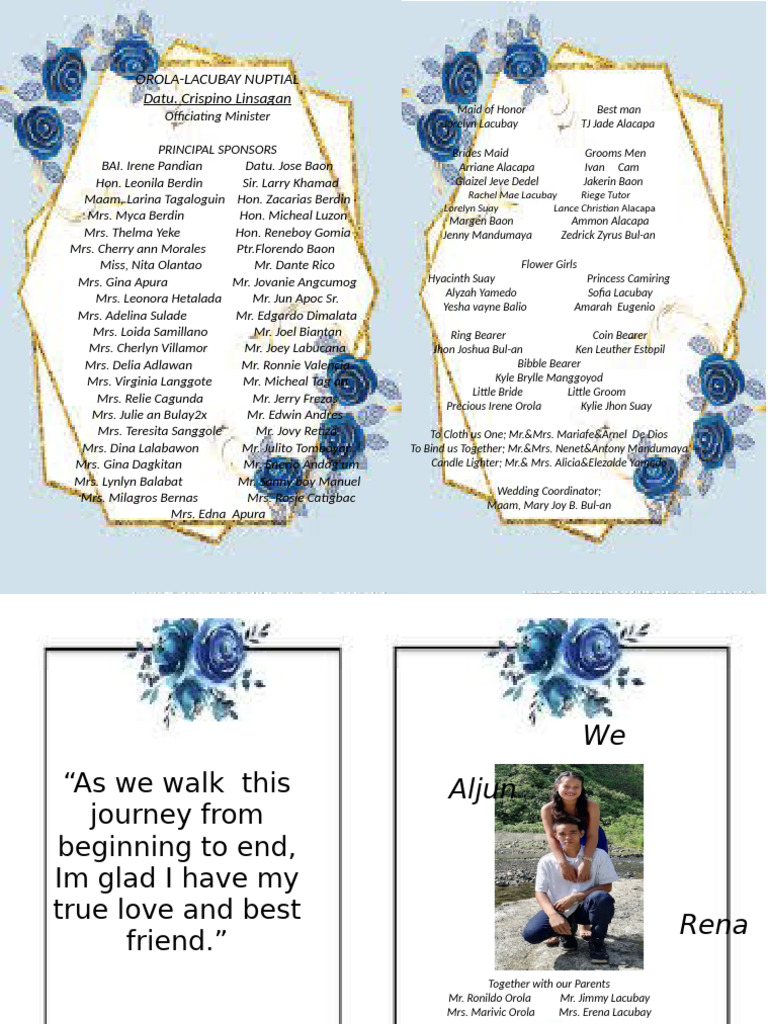 Wedding Invitation | PDF