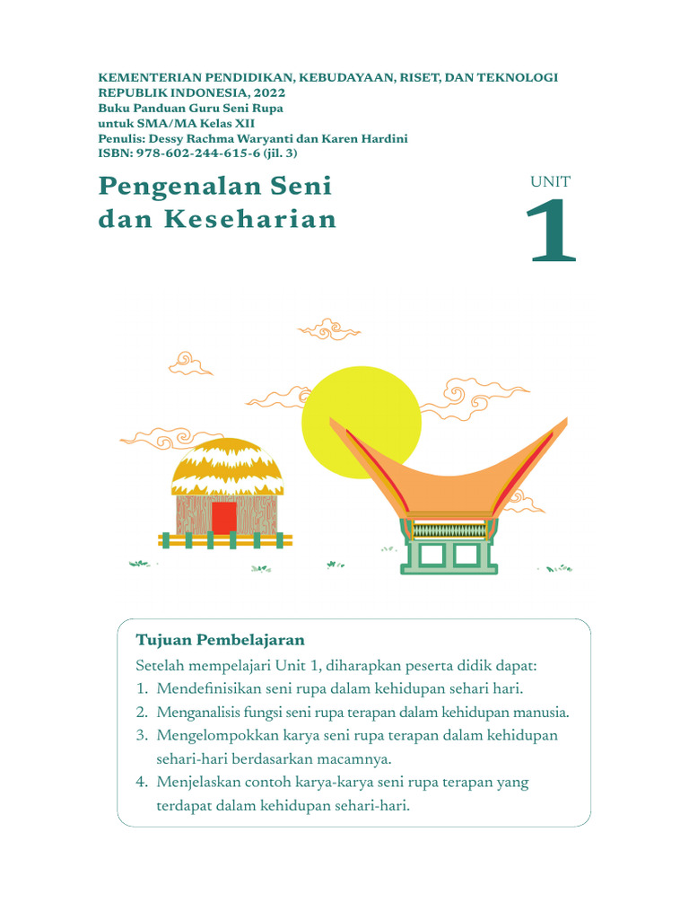 Unit 1 Pengenalan Seni Dan Keseharian | PDF
