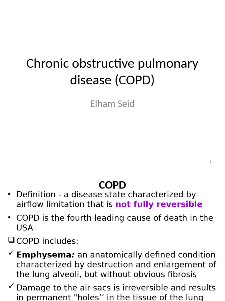 Copd | PDF