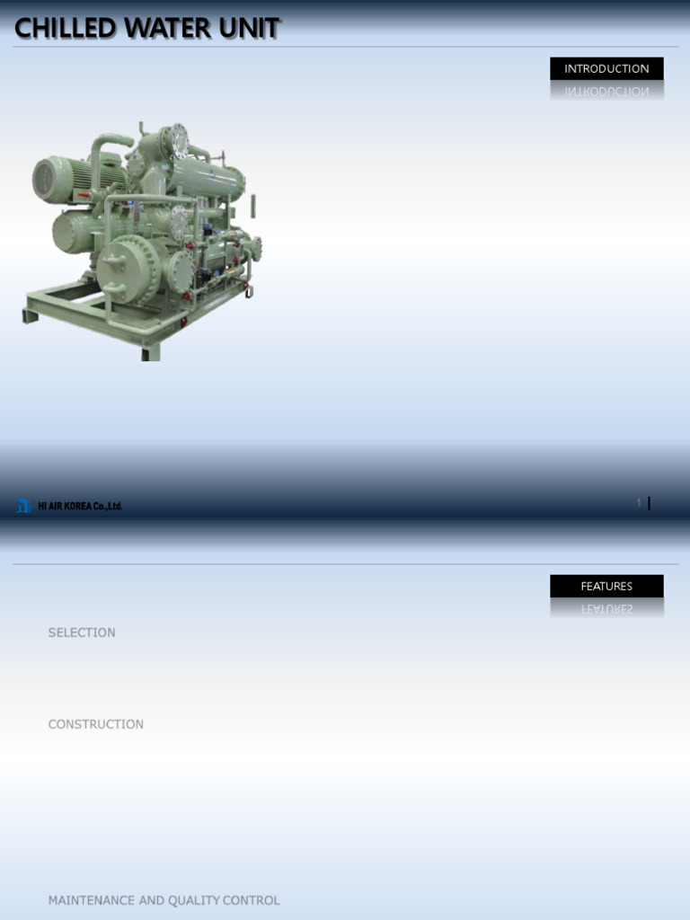 Merchant - Chilled Water Unit 2 | PDF