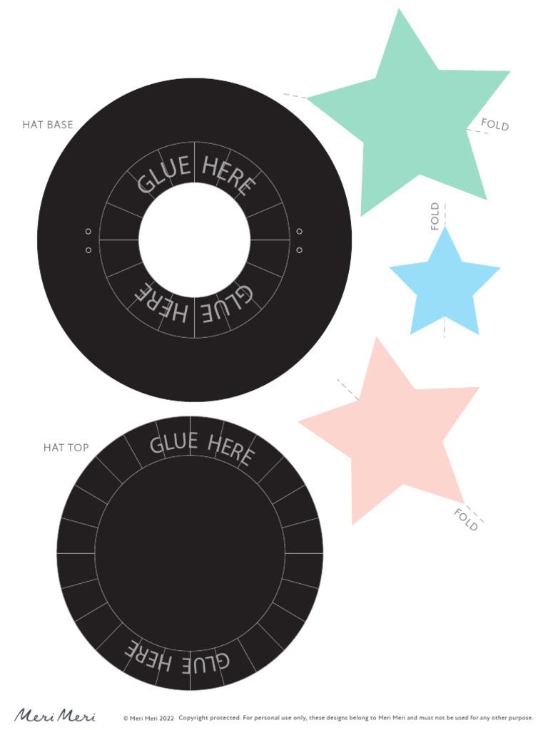 US Paper Hats Printable | PDF