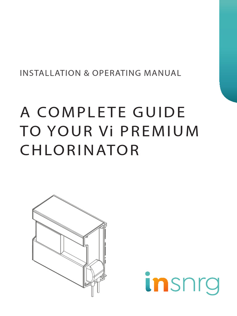 Insnrg Vi-Chlorinator Manual | PDF