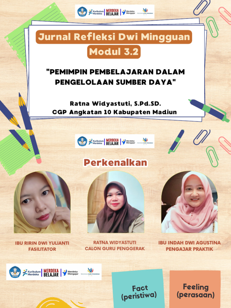 Jurnal Refleksi Dwi Mingguan Modul 3.2 | PDF