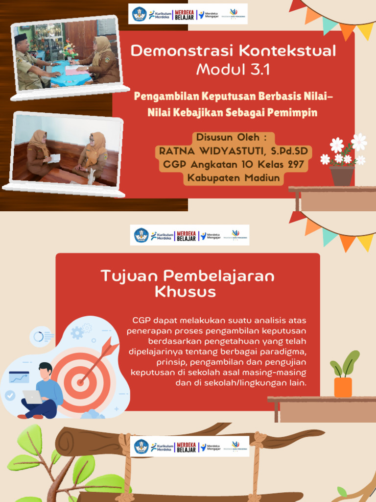 Demonstrasi Kontekstual Modul 3.1 | PDF