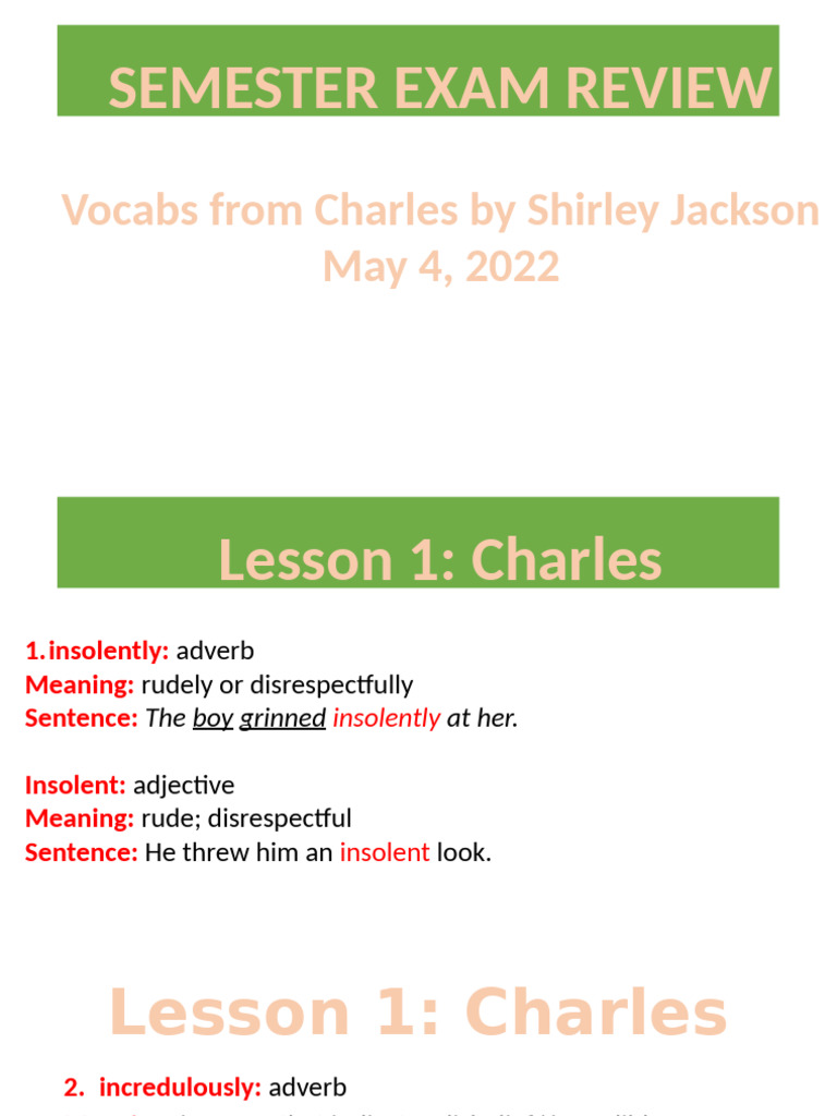 VOCAB | PDF