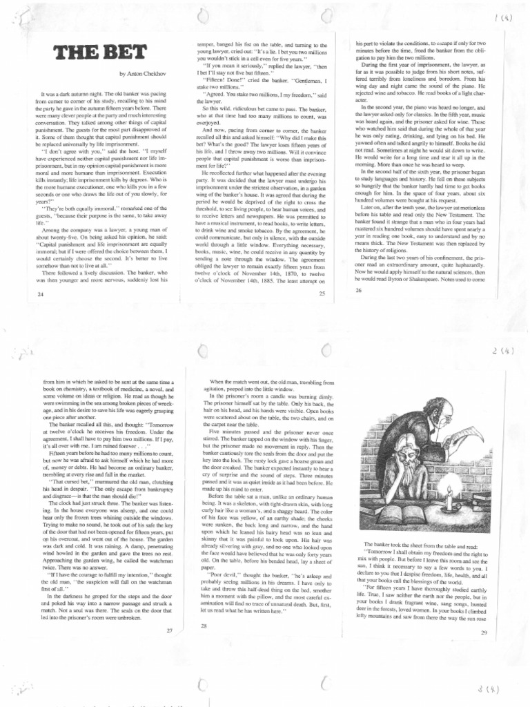 The Bet | PDF