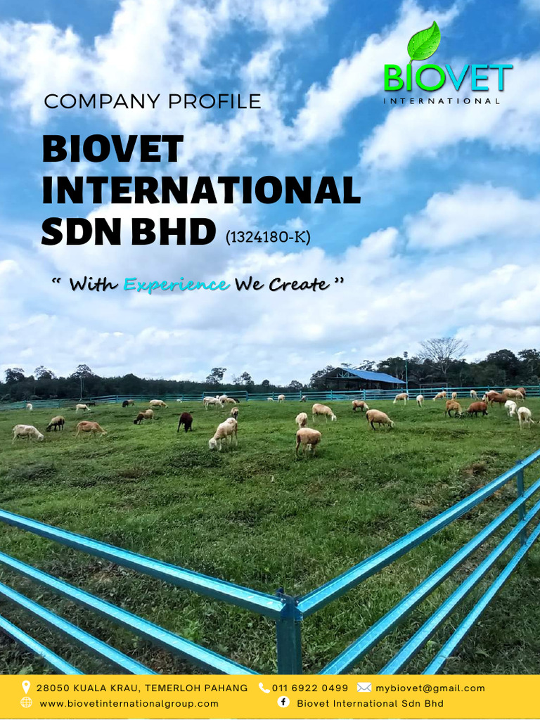 Company Profile - Biovet International | PDF