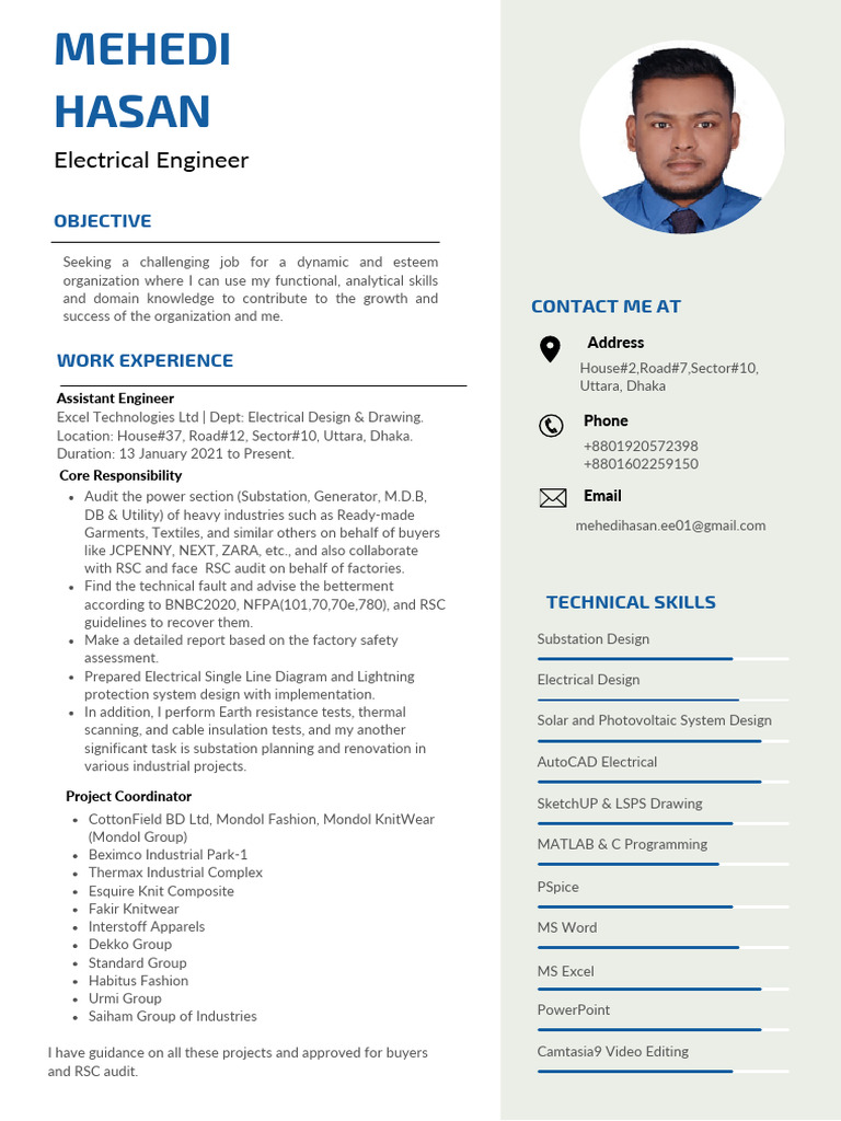 Mehedi Hasan CV | PDF
