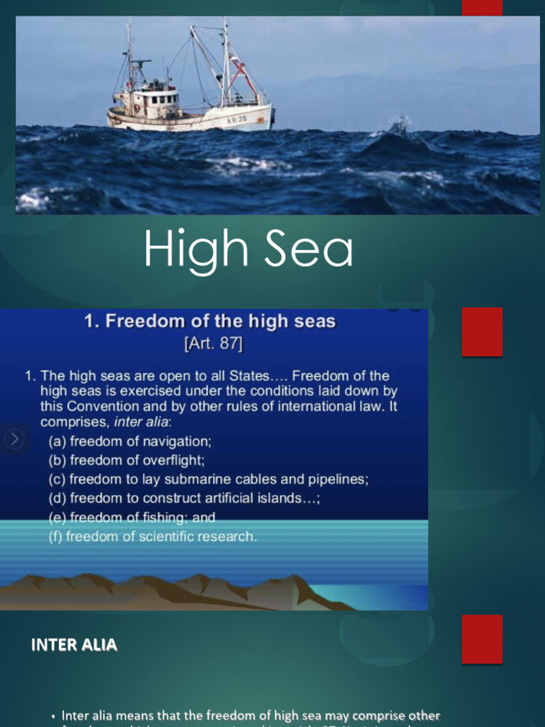5 High Seas, Flag State Concept, Right to Visit | PDF