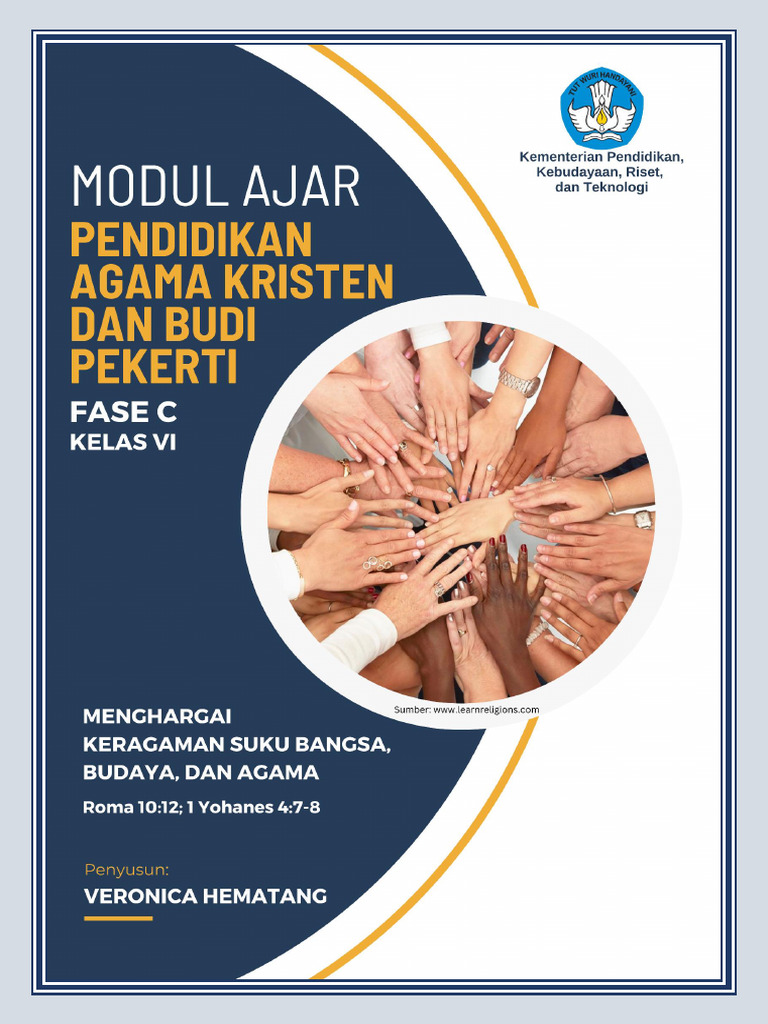 Modul Ajar Pendidikan Agama Kristen Dan Budi Pekerti - Menghargai Keragaman Suku Budaya Agama ...