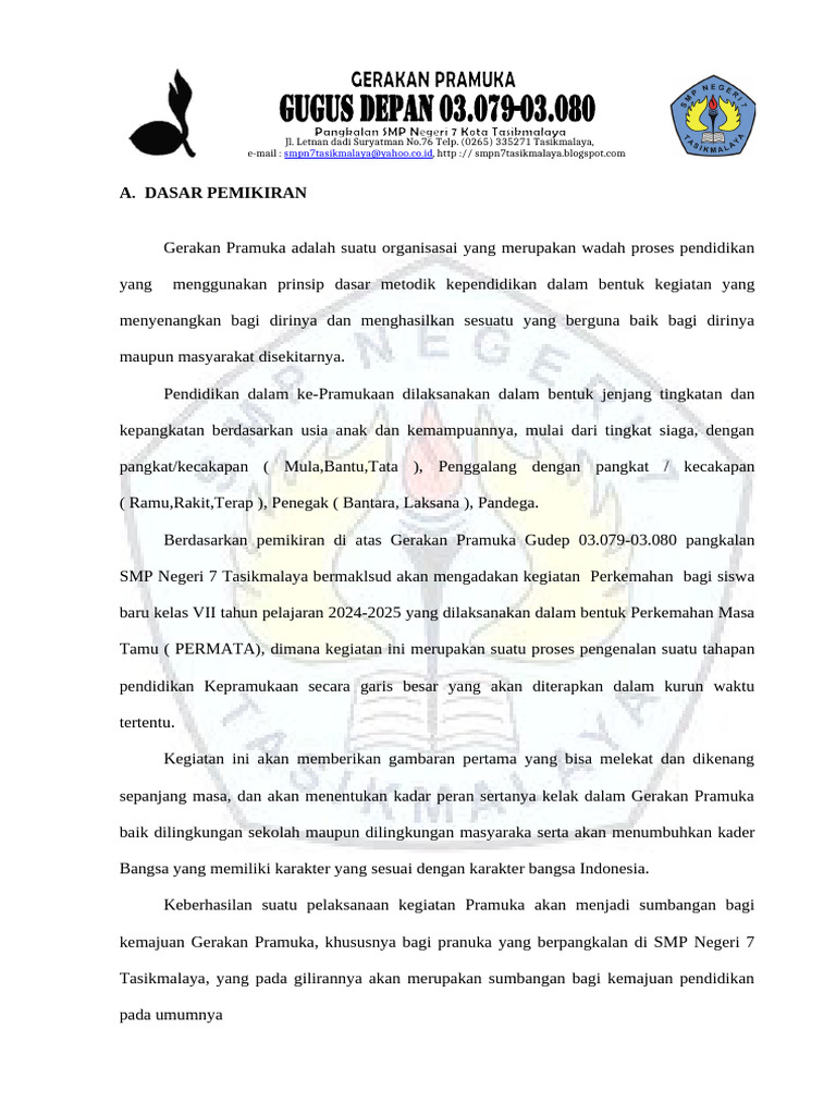 Proposal Permata 2024 | PDF