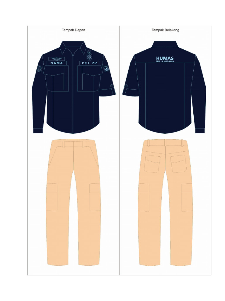 Seragam Tactical Cargo | PDF