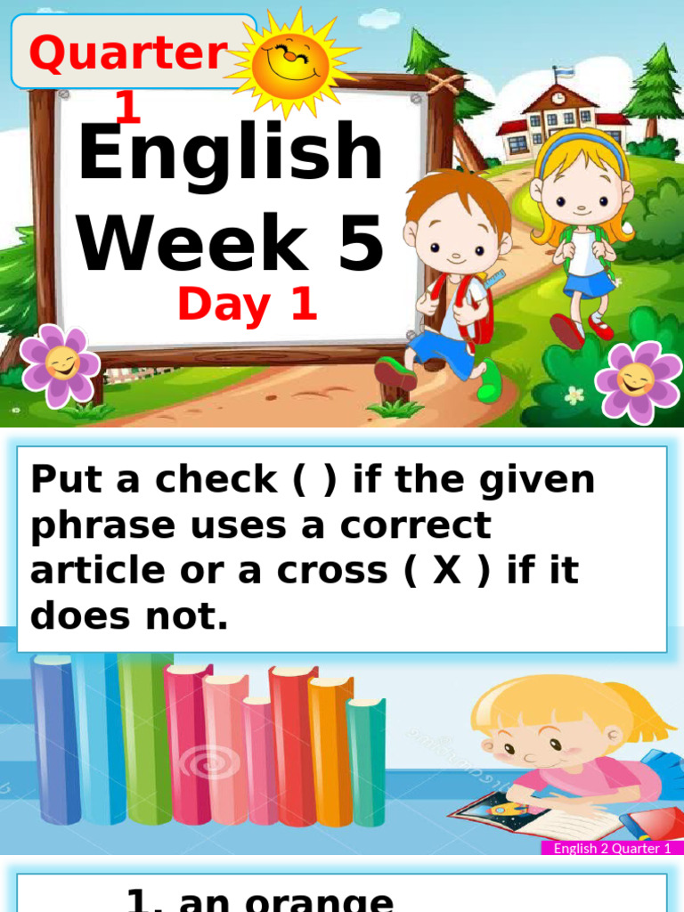 Q1 English Week 5 | PDF