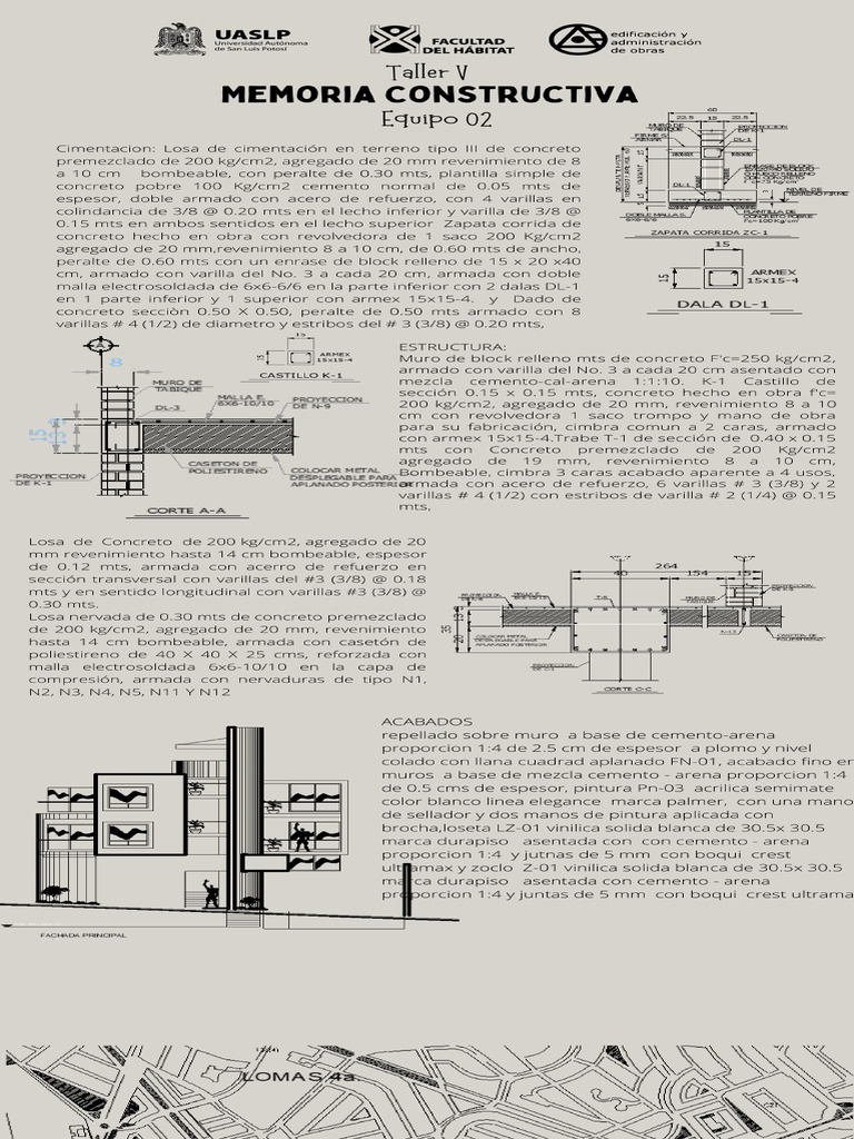 Memoria Constructiva | PDF