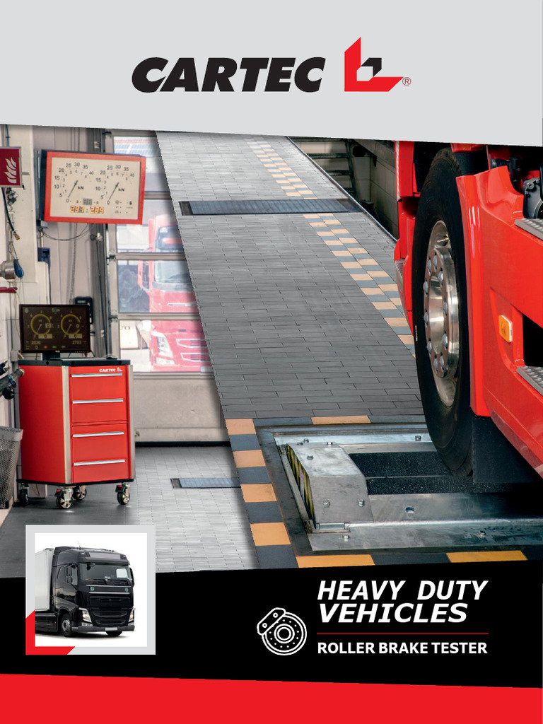 Heavy Duty Vehicles: Roller Brake Tester | PDF