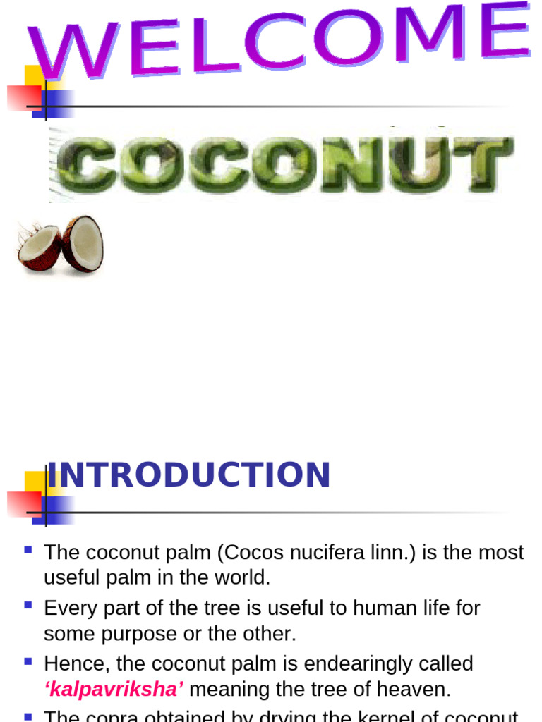 Coconut | PDF