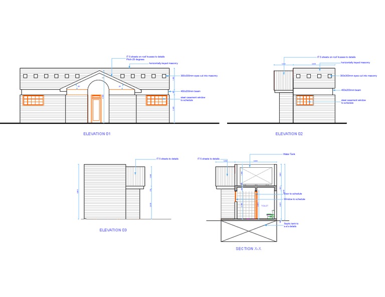 Construction Details and Elevations Guide | PDF | Technology & Engineering