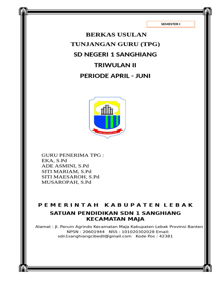 Cover TPG Sertifikasi | PDF