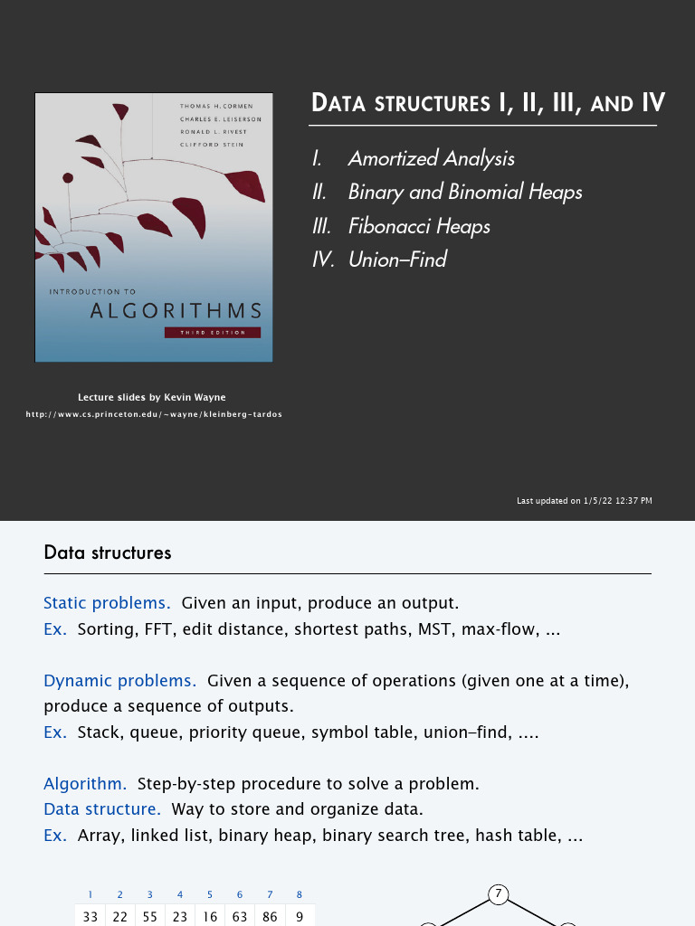 Amortized Analysis | PDF Amortized Analysis | PDF