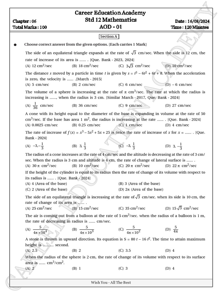 AOD 01 - D16 Aug 2024 | PDF