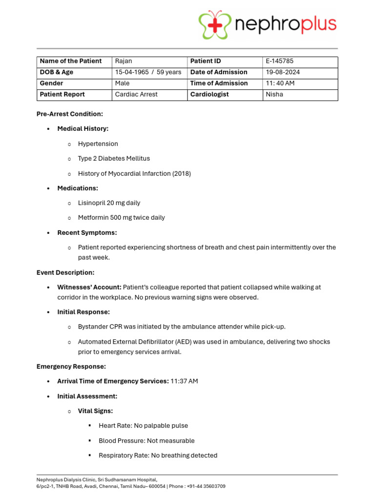Medical Report | PDF
