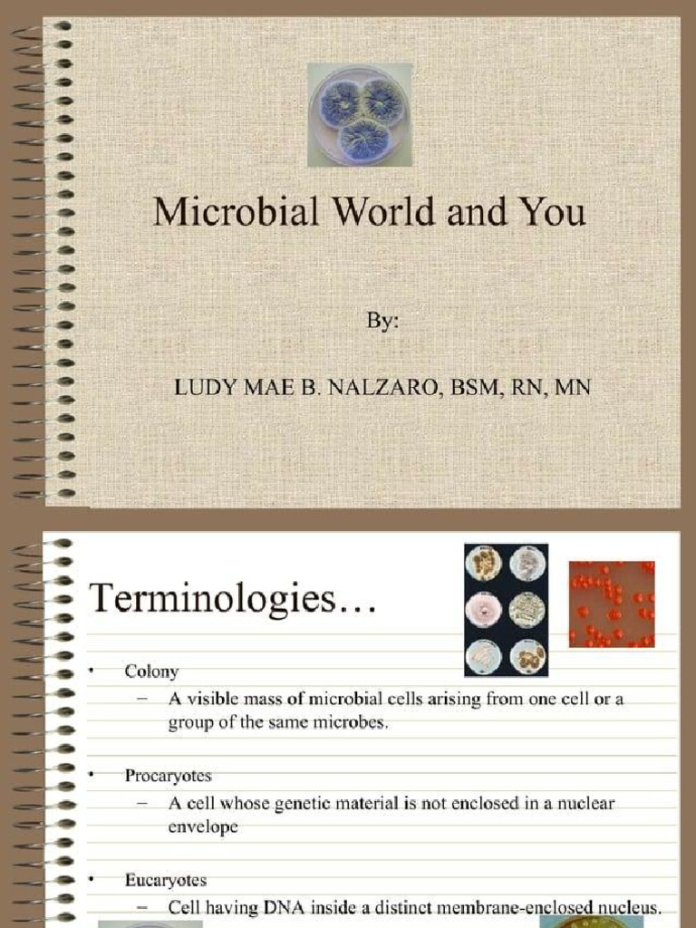 Microbio Lec PPT Chap 1 | PDF Microbio Lec PPT Chap 1 | PDF