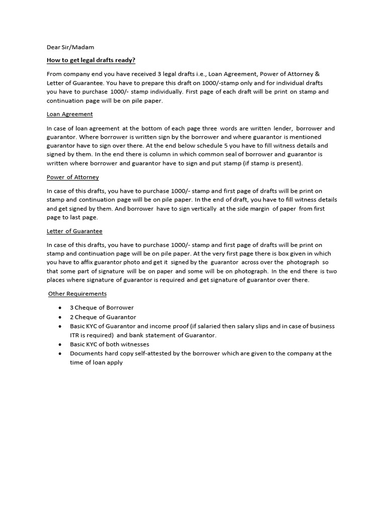 How To Ready Legal Drafts | PDF