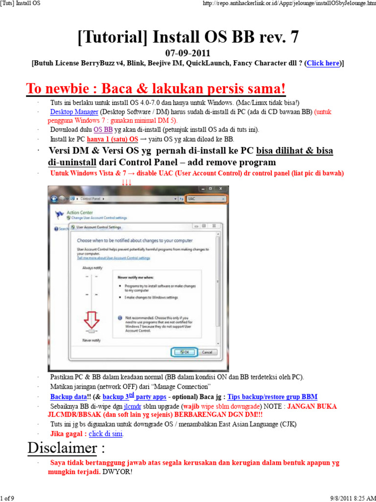 [Tuts] Install OS | PDF
