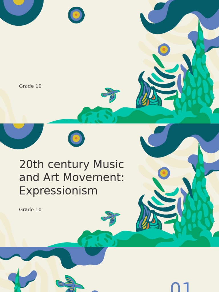 Student Copy of Expressionism Music and Arts | PDF