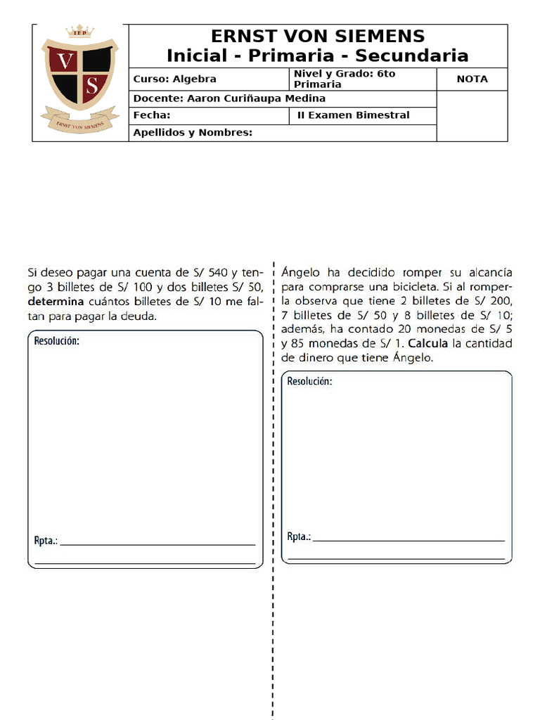 Modelo para Fichas | PDF