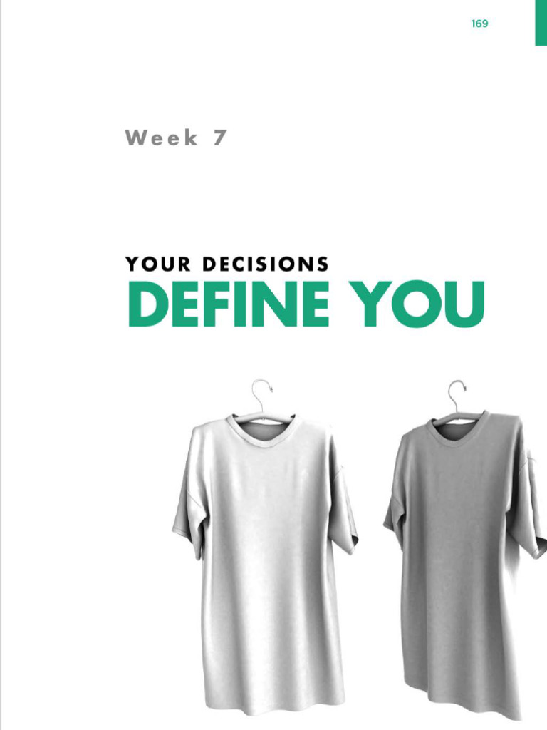 Week7 - Your Decisions Define You | PDF